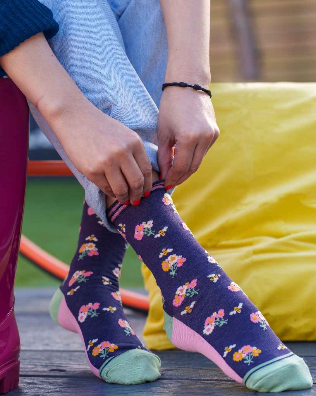 Sock Talk Bamboo Socks Colourful Novelty Socks for Men and Women – Sock ...