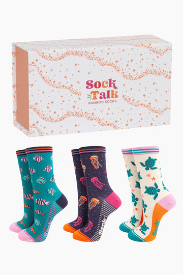 Sock Talk Bamboo Socks Colourful Novelty Socks for Men and Women – Sock ...