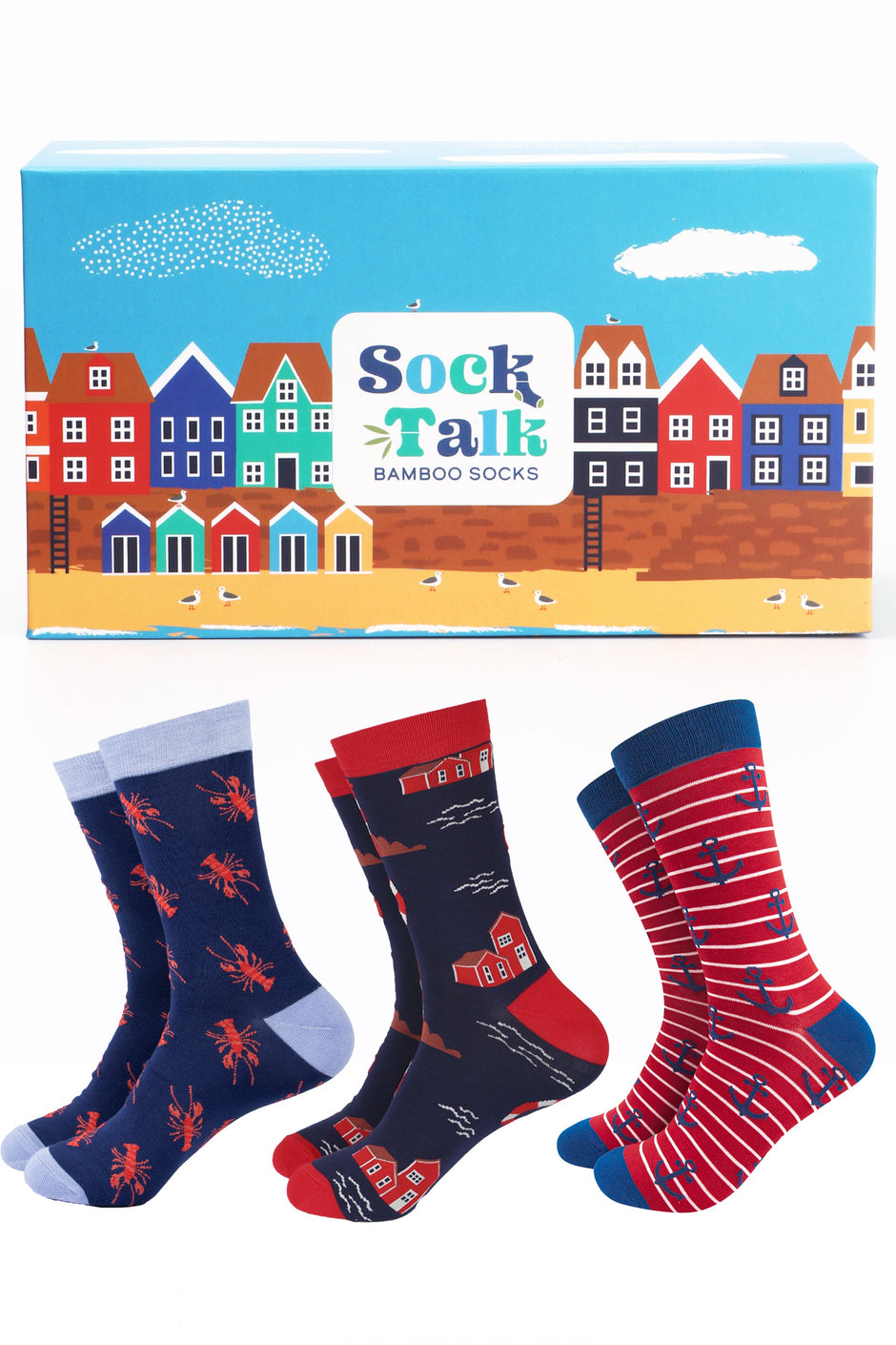 Sock Talk Bamboo Socks Colourful Novelty Socks for Men and Women – Sock ...
