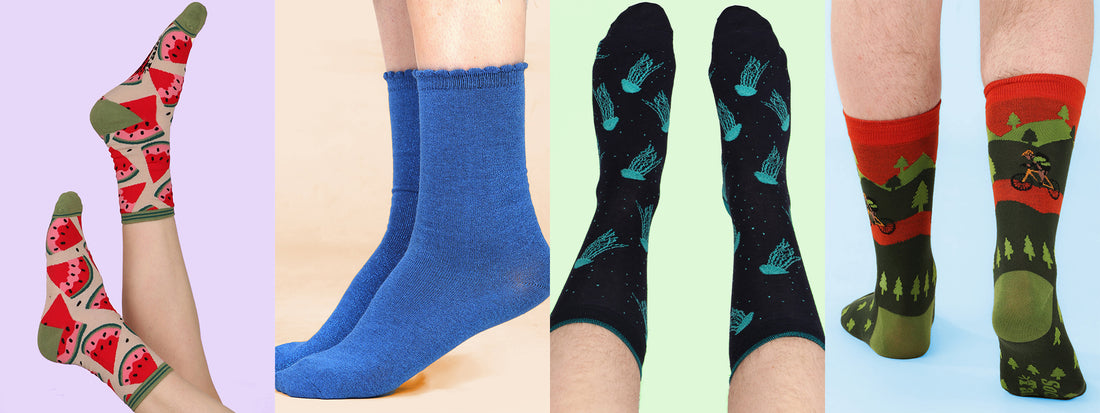 Sock Talk Bamboo Socks Colourful Novelty Socks for Men and Women – Sock ...